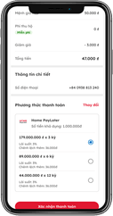 Tài khoản Home PayLater - Mua trước trả sau từ 0% lãi suất