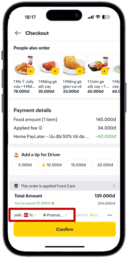 Tài khoản Home PayLater - Mua trước trả sau từ 0% lãi suất