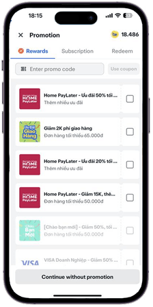 Tài khoản Home PayLater - Mua trước trả sau từ 0% lãi suất